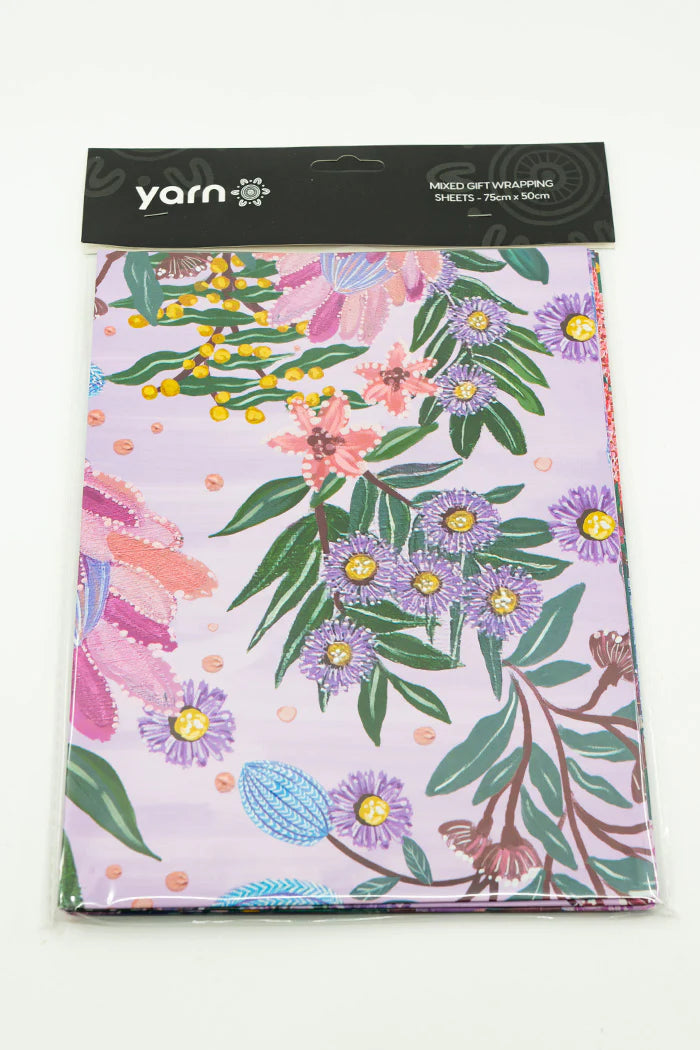 Jessica Begg 'Native Flowers' Gift Wrapping Paper (3-pack) – Oh Ramona